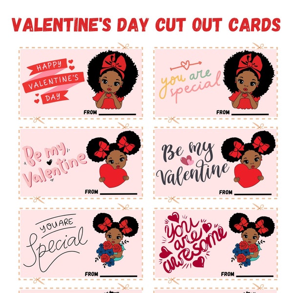 Valentines Day Cards for Kids - Etsy