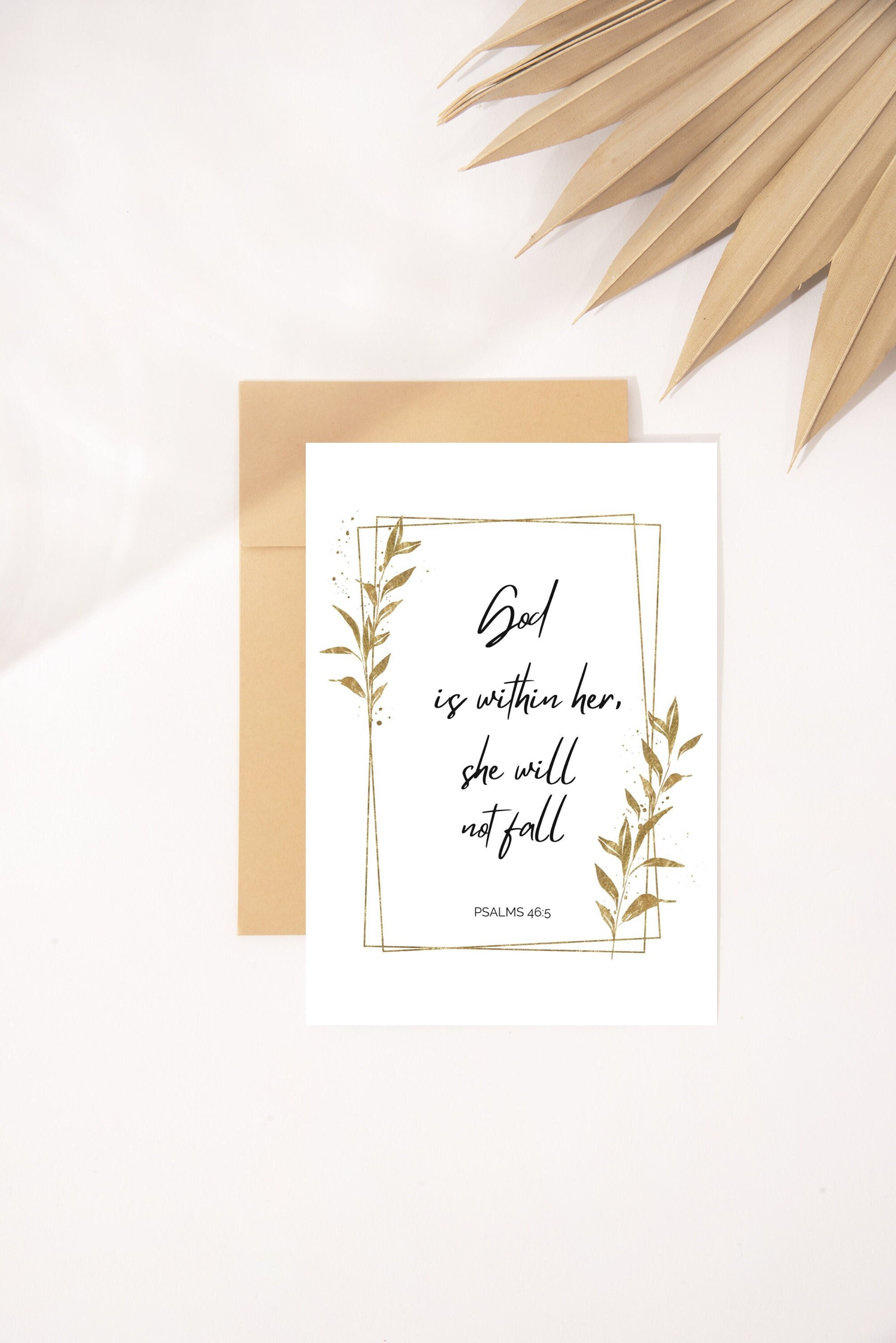 Scripture Greeting Card, Printable Card, Faith Based, Christian Card ...