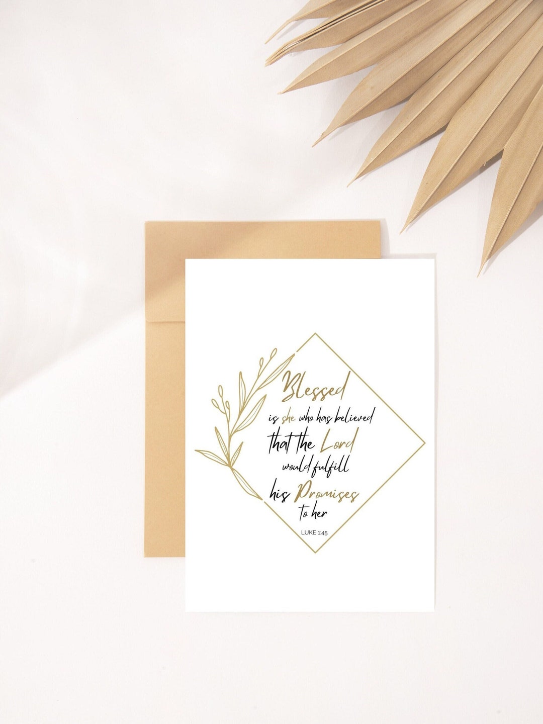 Scripture Greeting Card, Printable Card, Faith Based, Christian Card ...