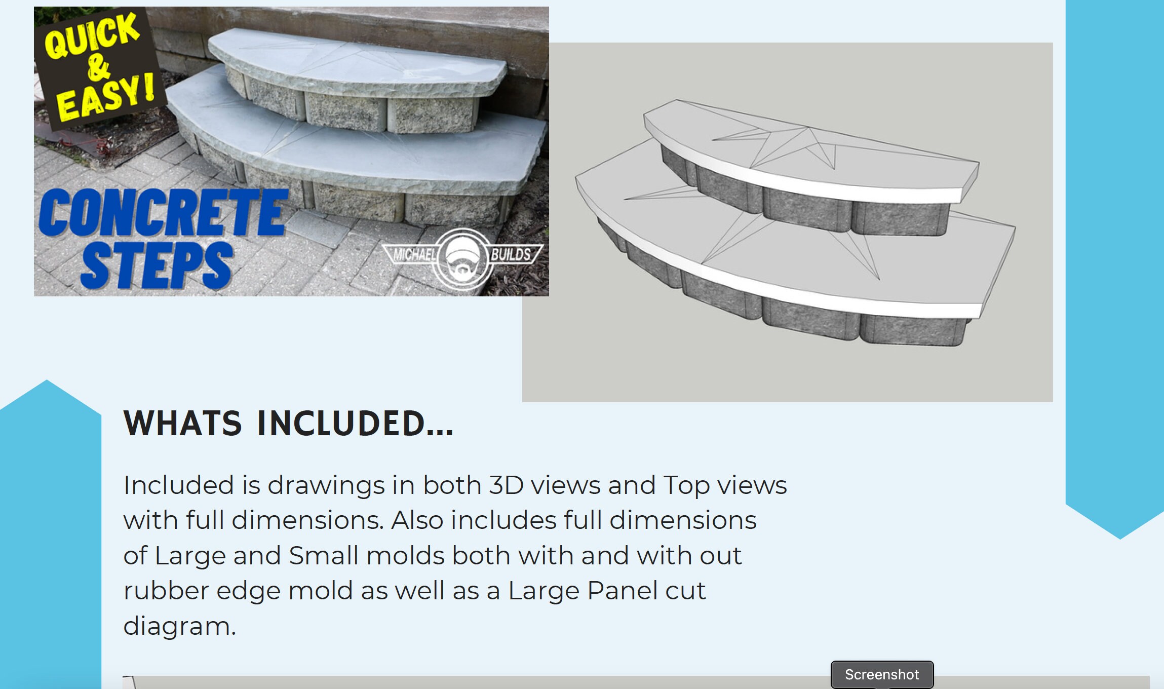 Concrete Step Plans - Etsy Canada