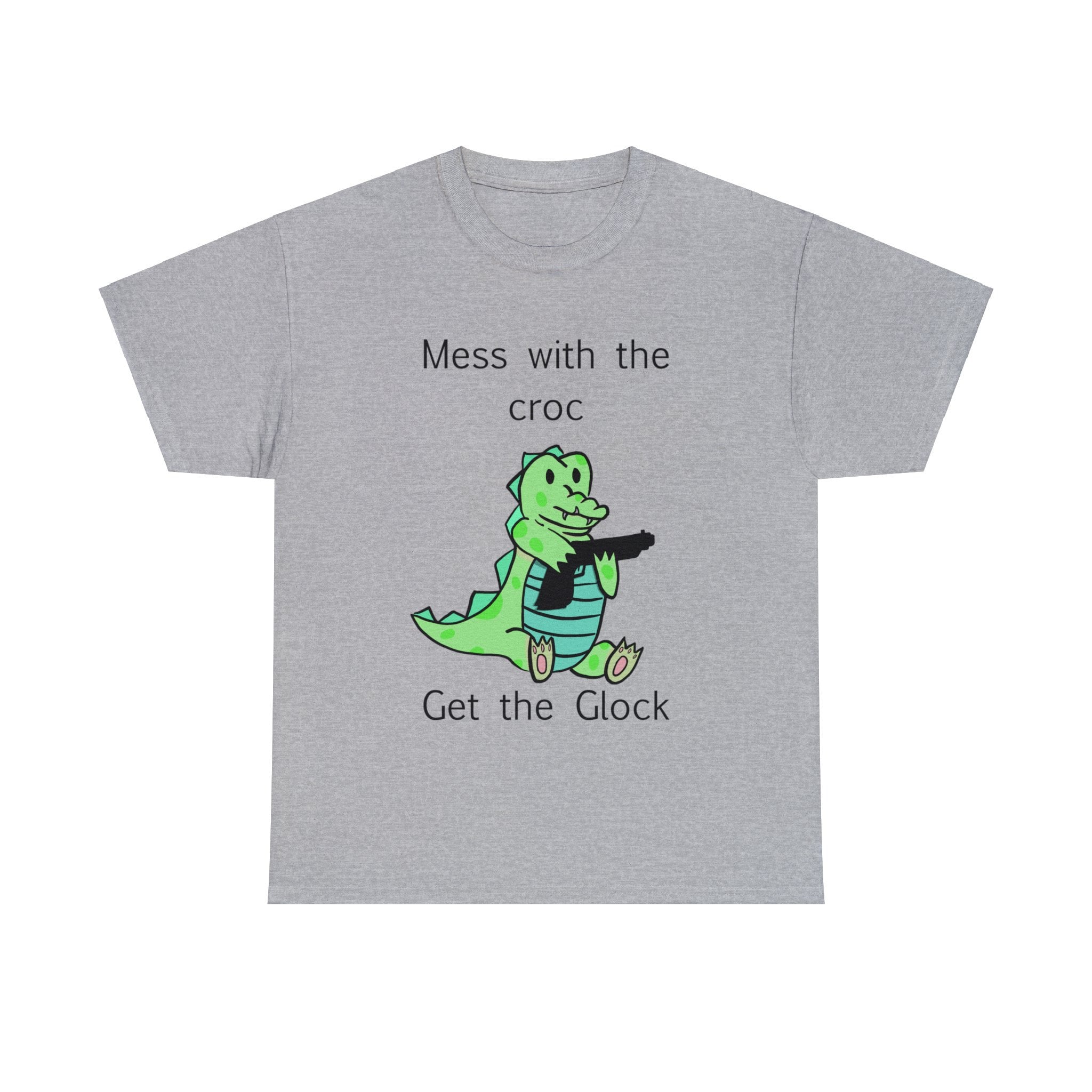 Mess With the Croc Get the Glock Tee - Etsy