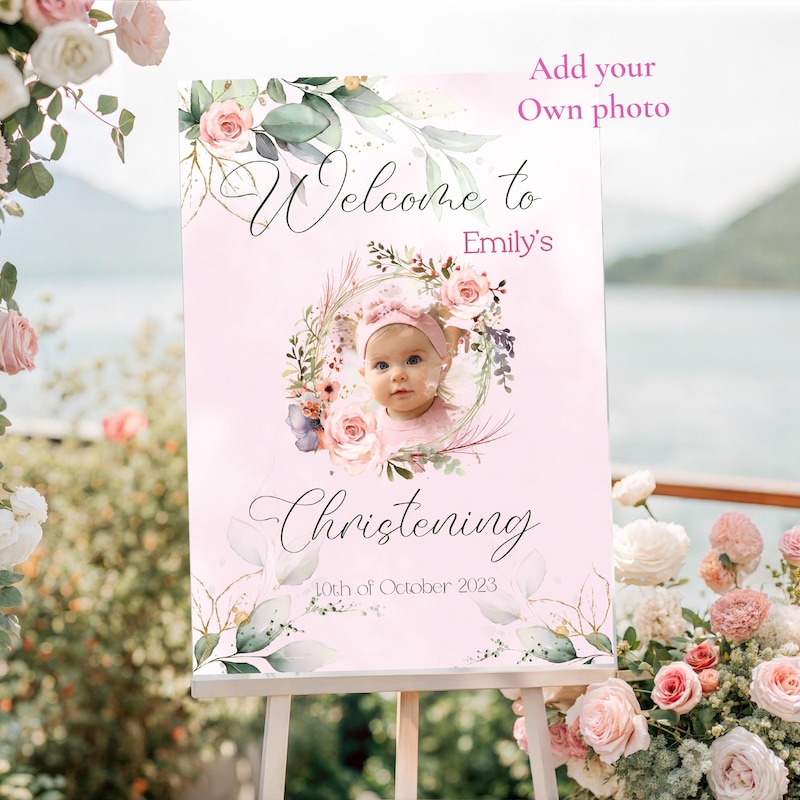 Custom Baptism Backdrop - Etsy UK