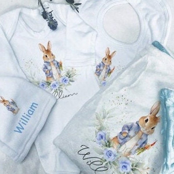 Peter Rabbit Baby Clothes - Etsy UK