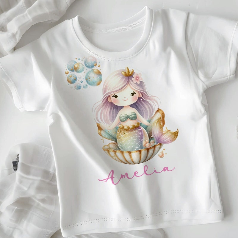 Mermaid T Shirt - Etsy