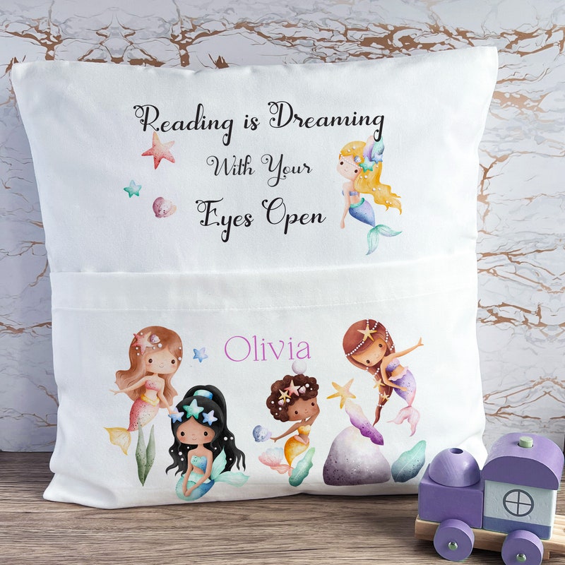 Mermaid Pillow - Etsy