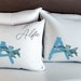 Personalised Fighter Jet Print White Duvet Cover Set, Airplane Print ...