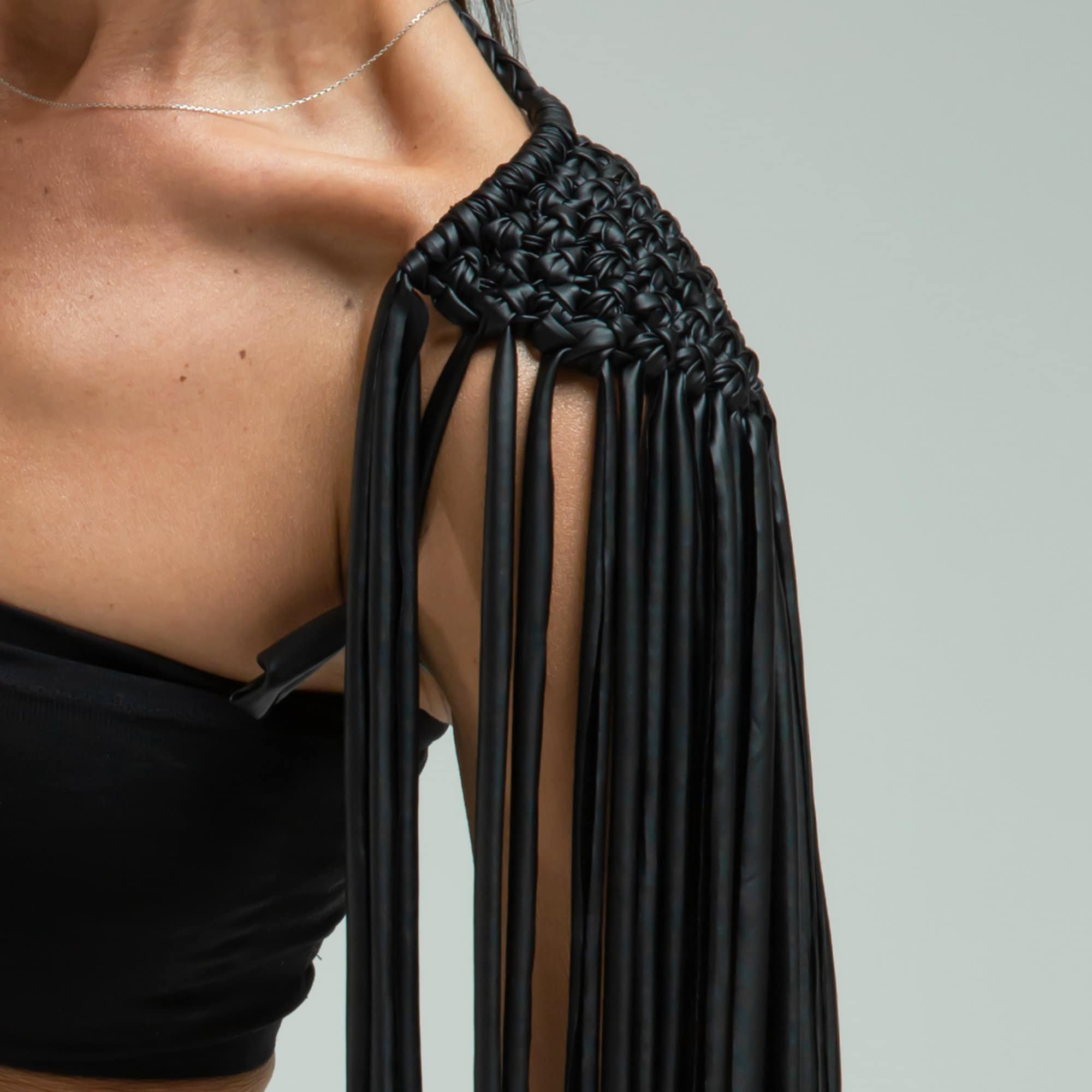 Hera Macrame Shoulder Accessories, Shoulder Piece Tassel Shoulder ...