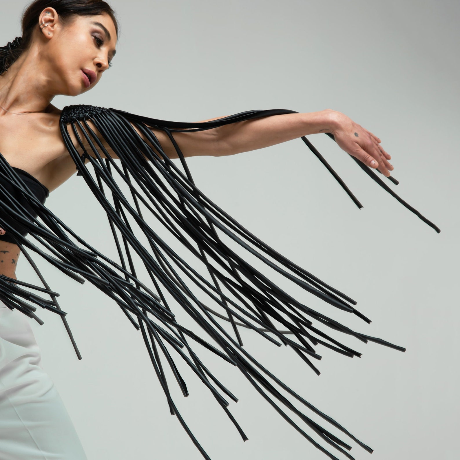 Hera Macrame Shoulder Accessories, Shoulder Piece Tassel Shoulder ...