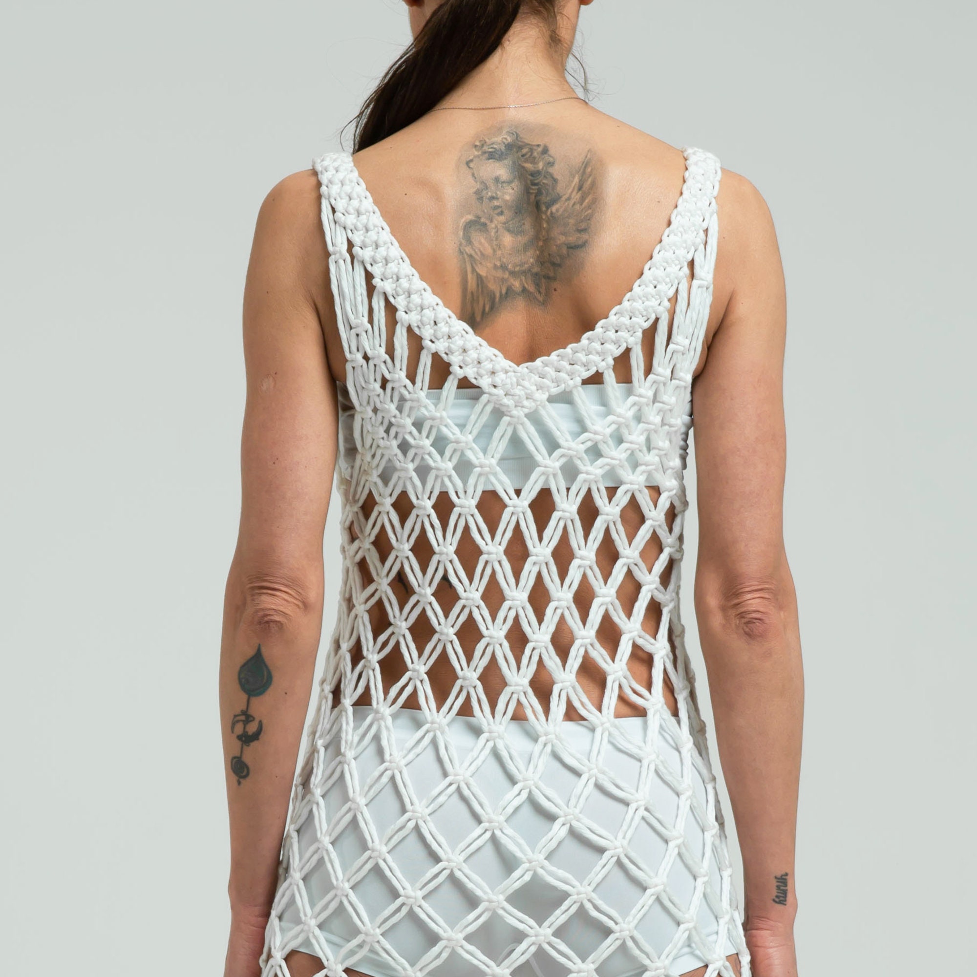 Macrame Dress Knitting Dress Long Macrame Dress Handmade - Etsy