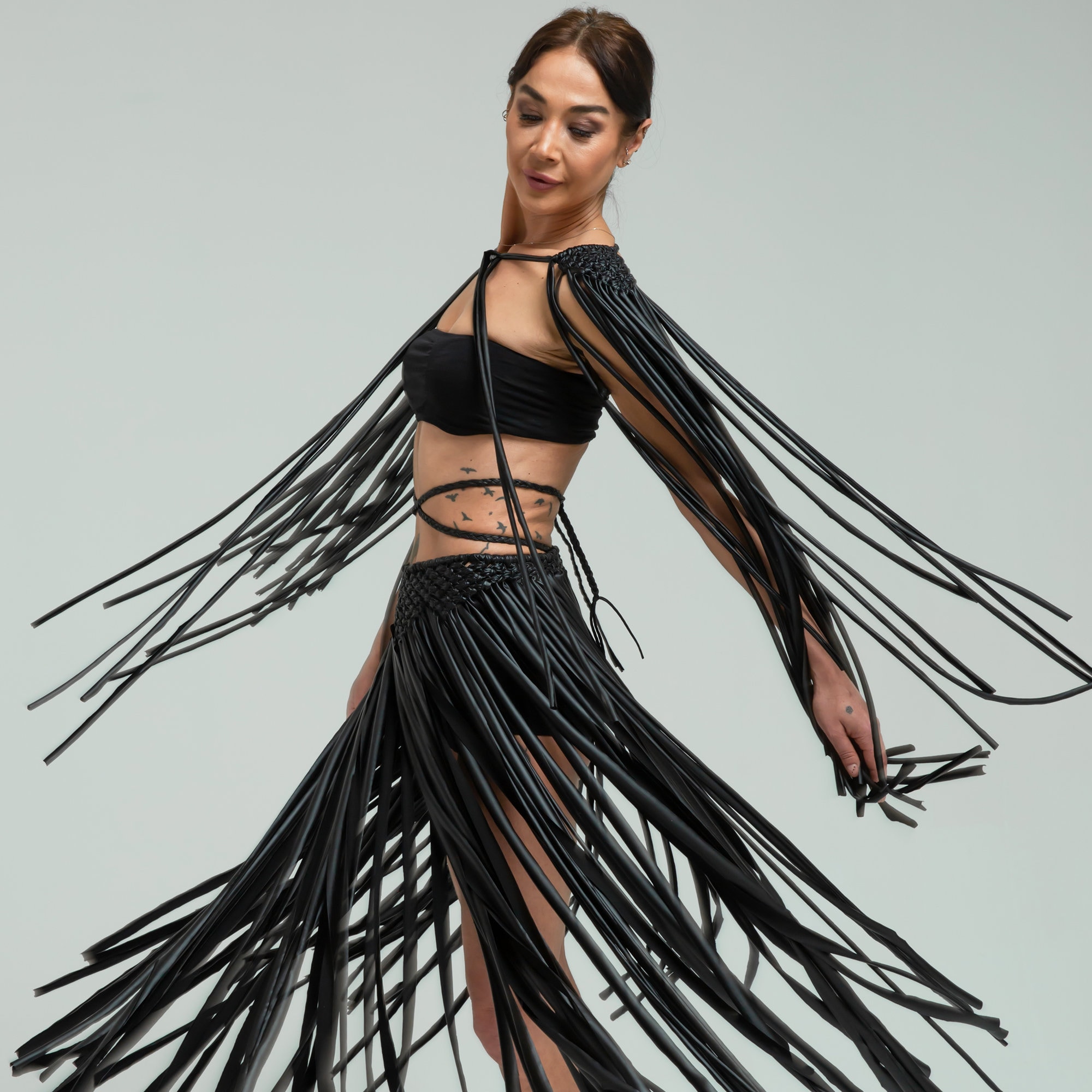 Hera Macrame Shoulder Accessories, Shoulder Piece Tassel Shoulder ...