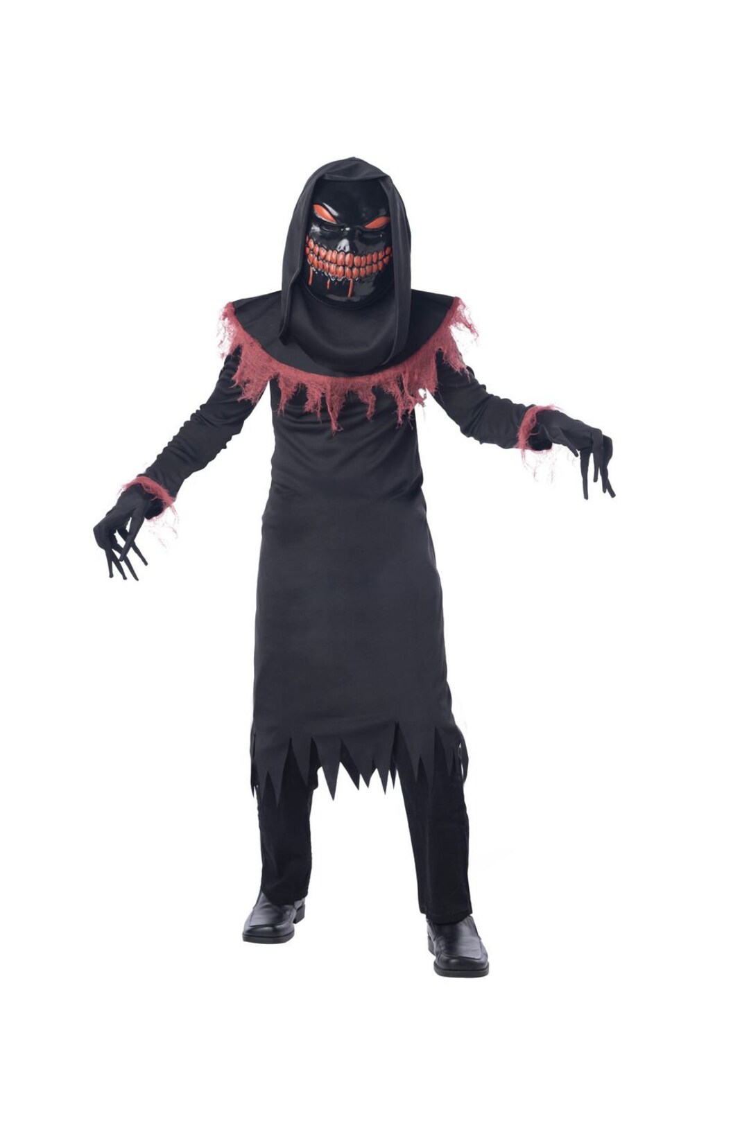 Light up Mask Night Stalker Halloween Costume M Medium 8-10 - Etsy