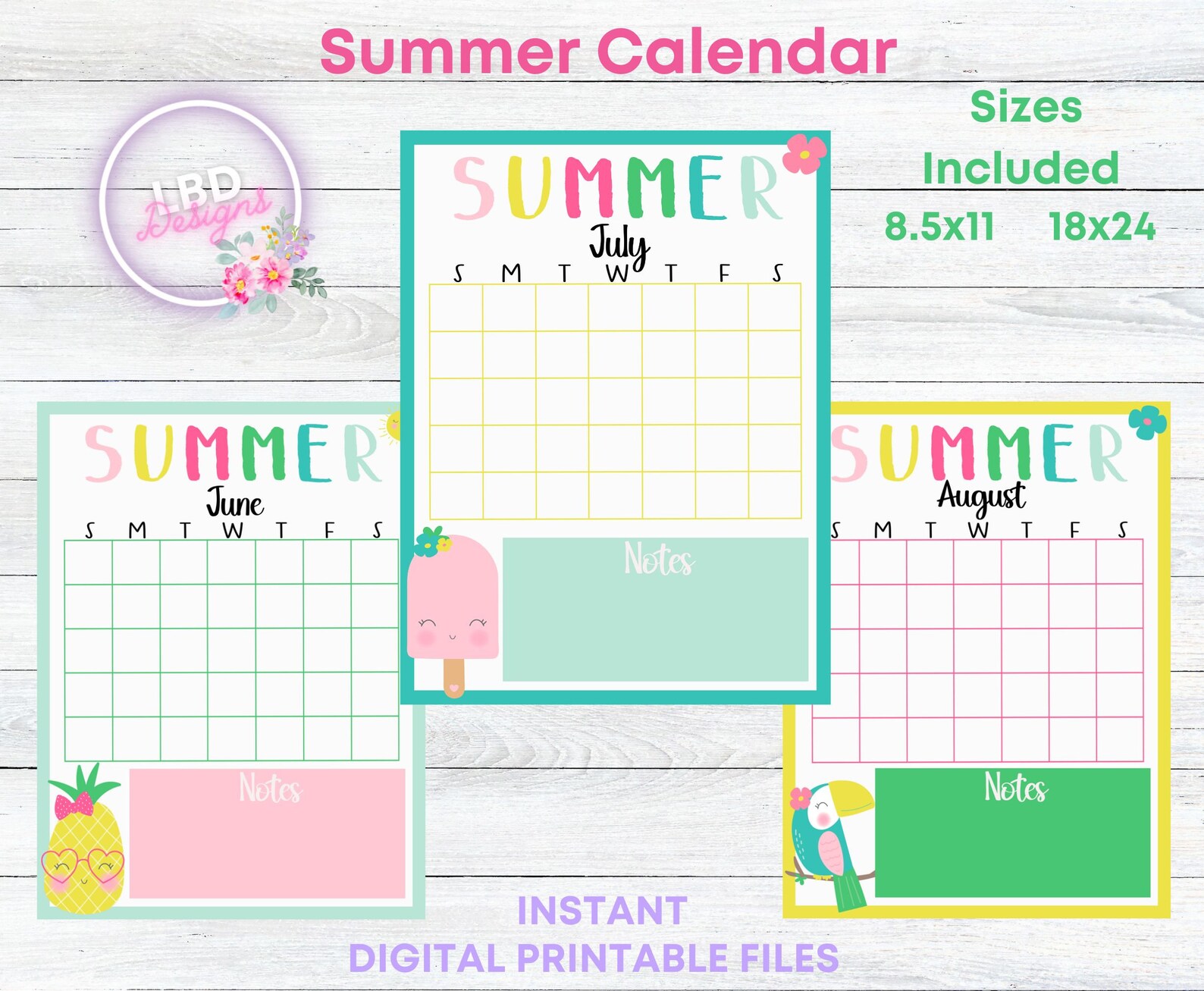 Summer Planning Poster, Kids Summer Calendar, Summer School, Summer ...