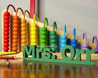 Customised Miniature Desk Signs 3D Printed Yellow Replica Caution Signs ...