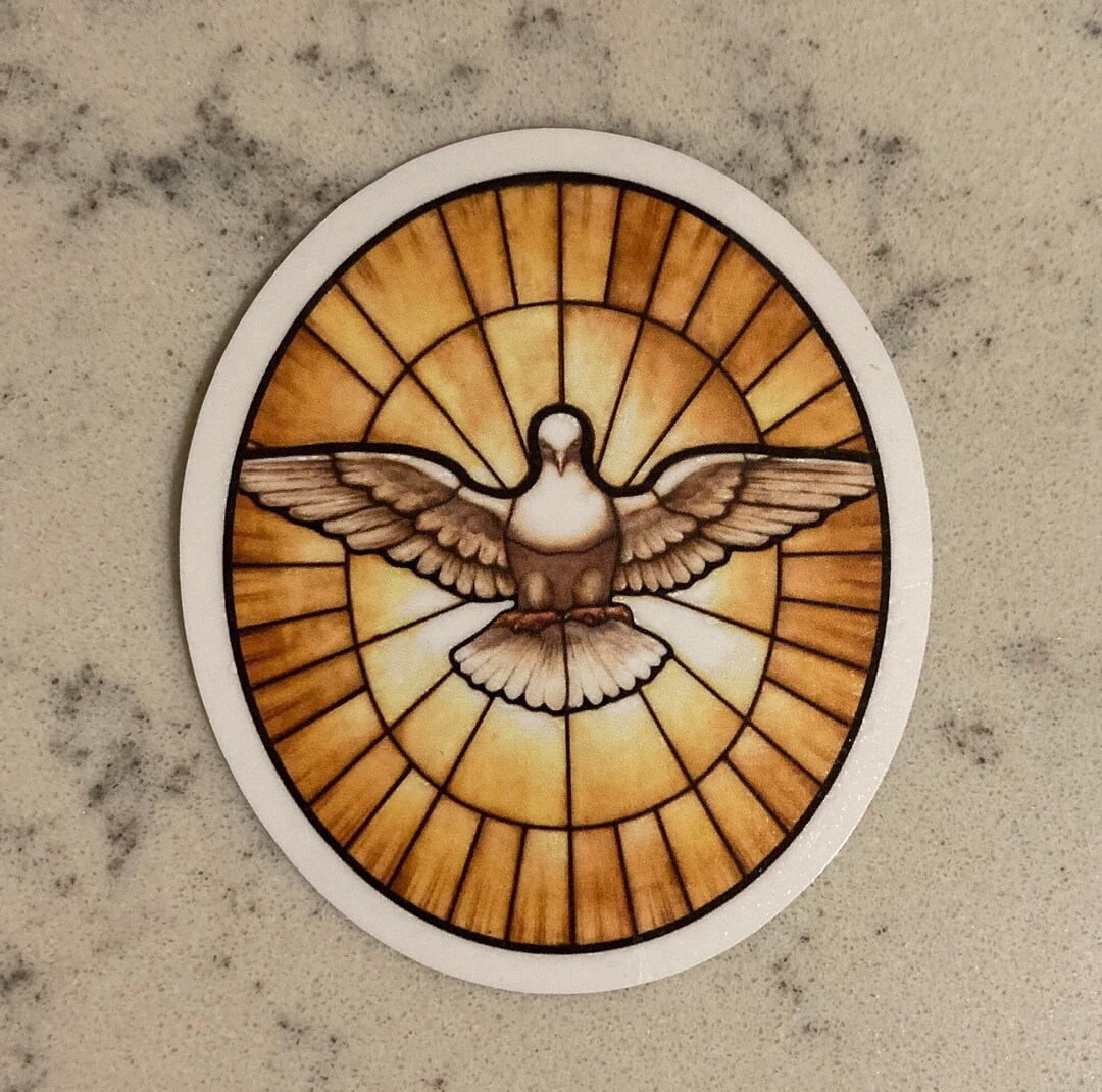 The Holy Spirit Dove 3 Vinyl Sticker by Bernini - Etsy