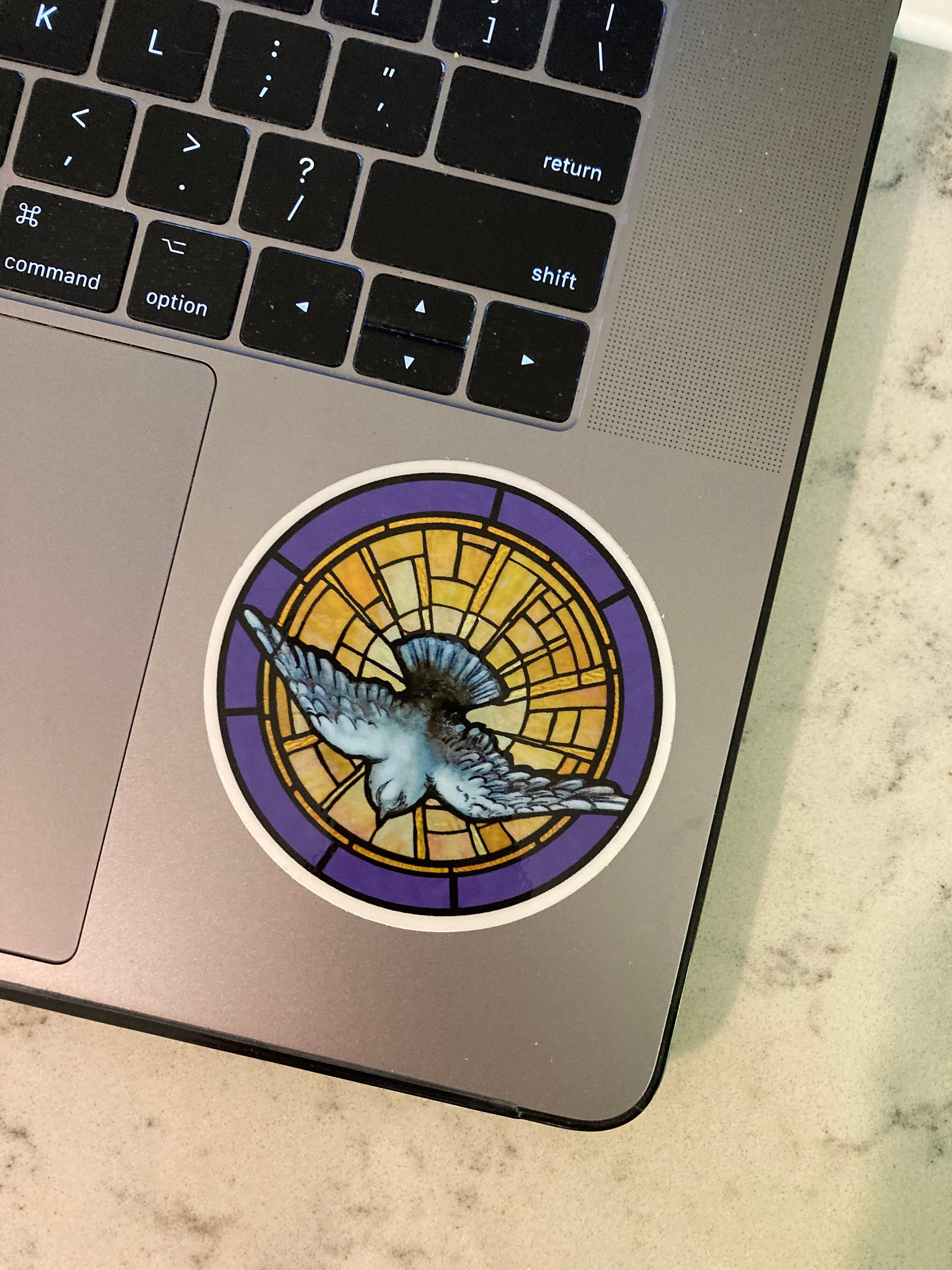 The Holy Spirit Vinyl 3"sticker | Tiffany | Religious - Etsy