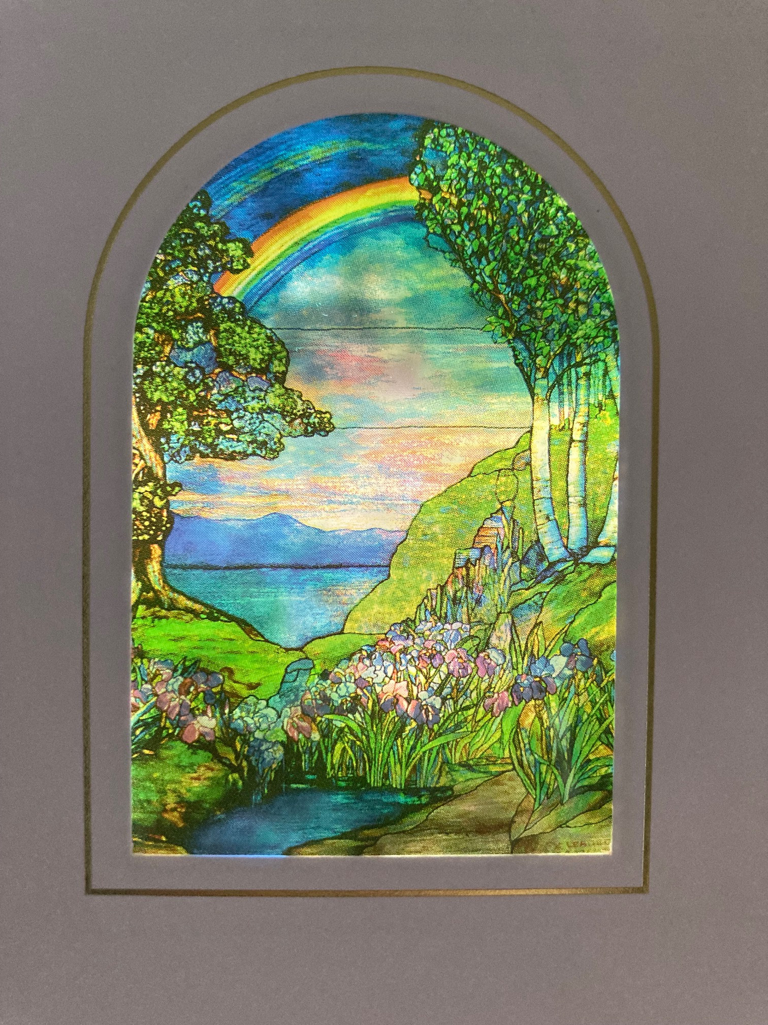 Rainbow Suncatcher Greeting Card for Hope | Sympathy| Birthday ...