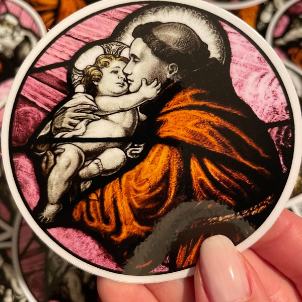 St Anthony Stickers - Etsy