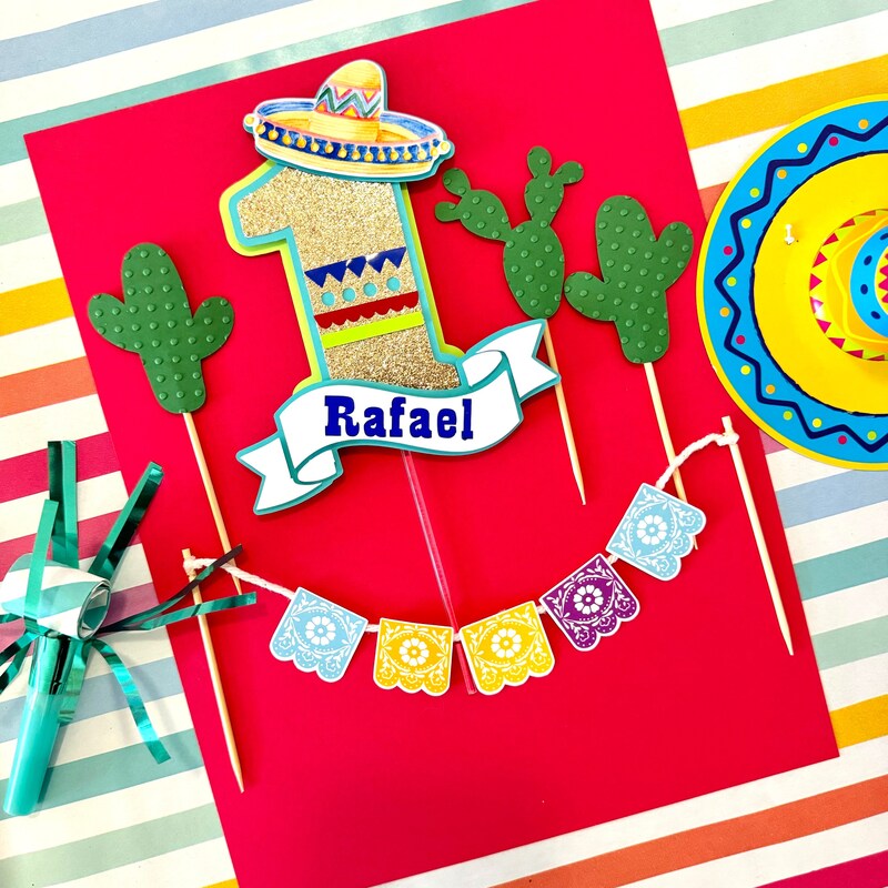 Fiesta Cake Topper - Etsy