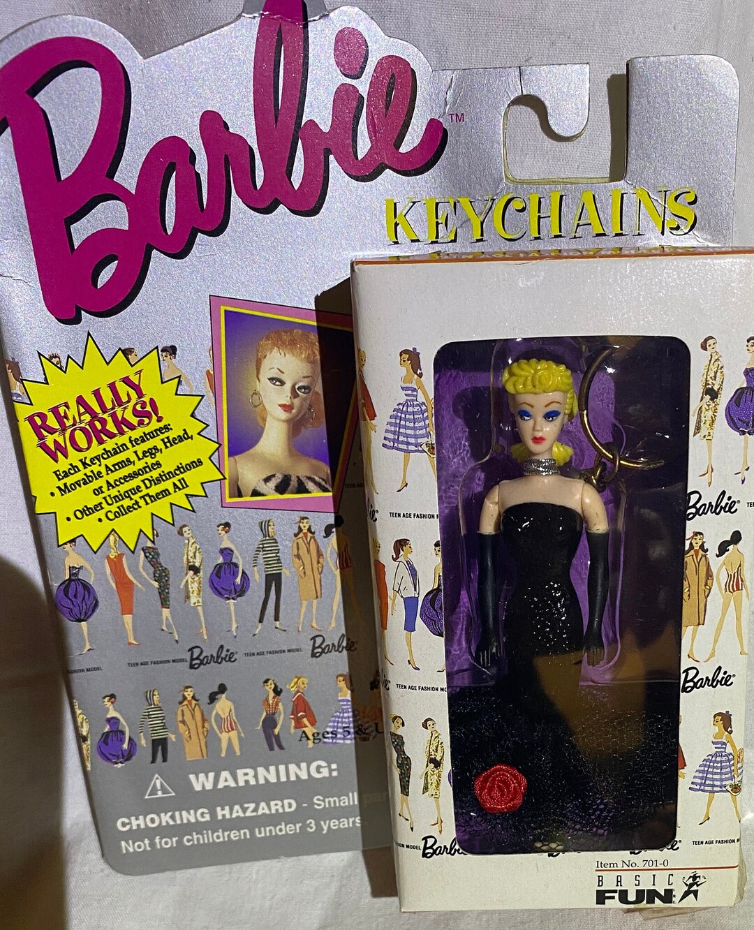 Vintage Barbie Key Chain - Etsy