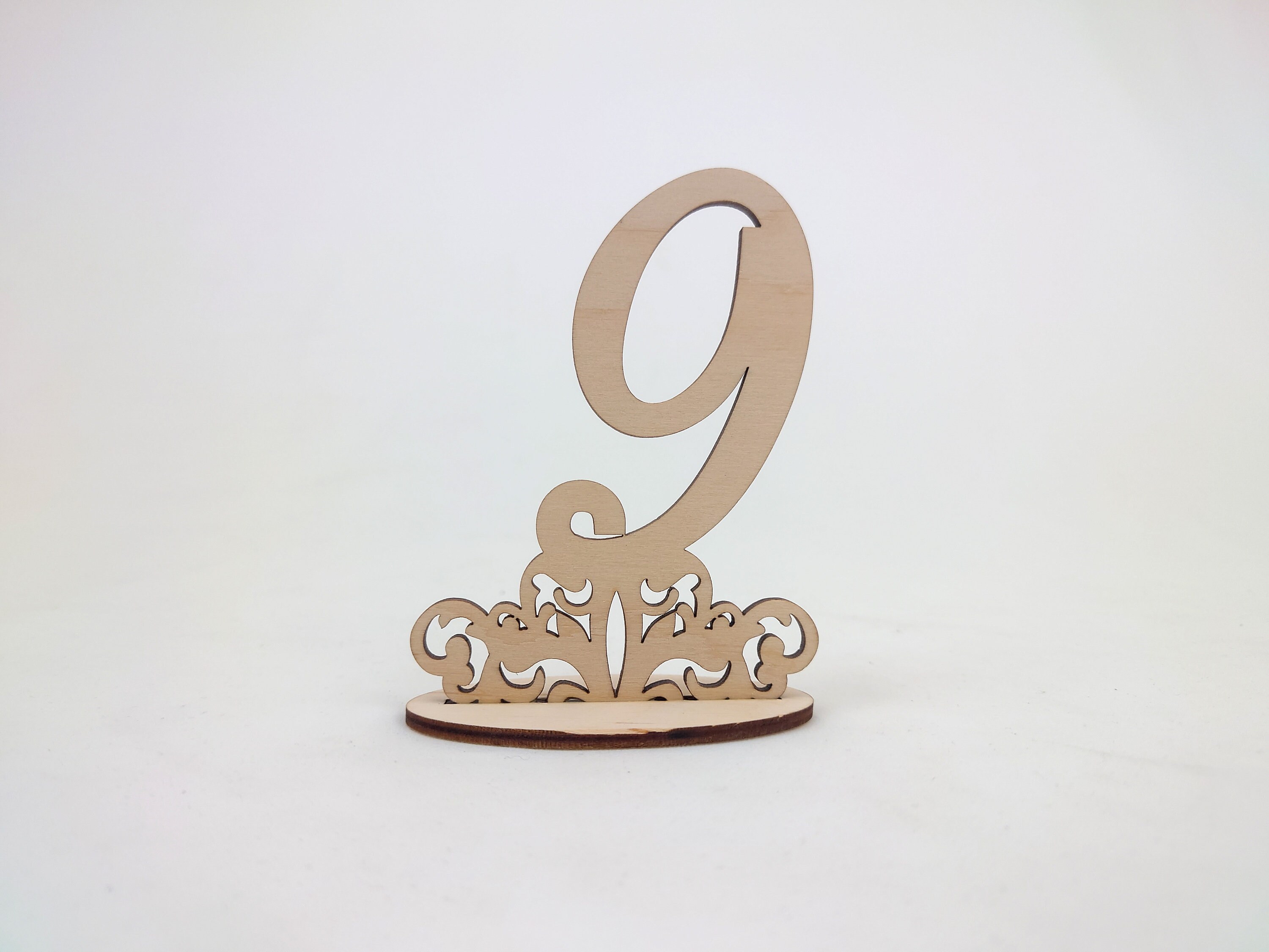 Wooden Standing Numbers for Weddings Birthday Parties - Etsy