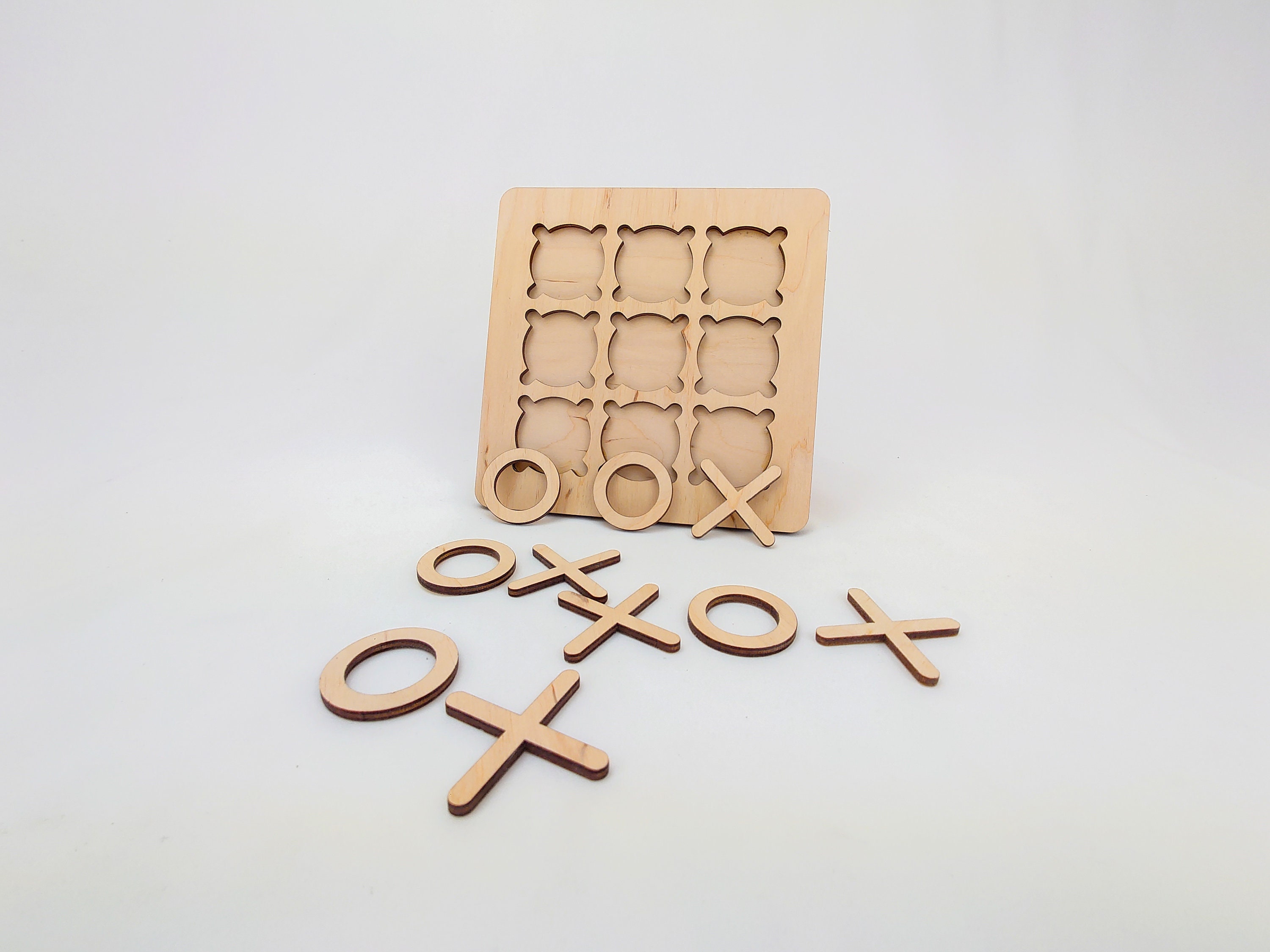 Tic Tac Brain Teaser Puzzle Game for Coffee Tables, Family Rooms, Gift ...