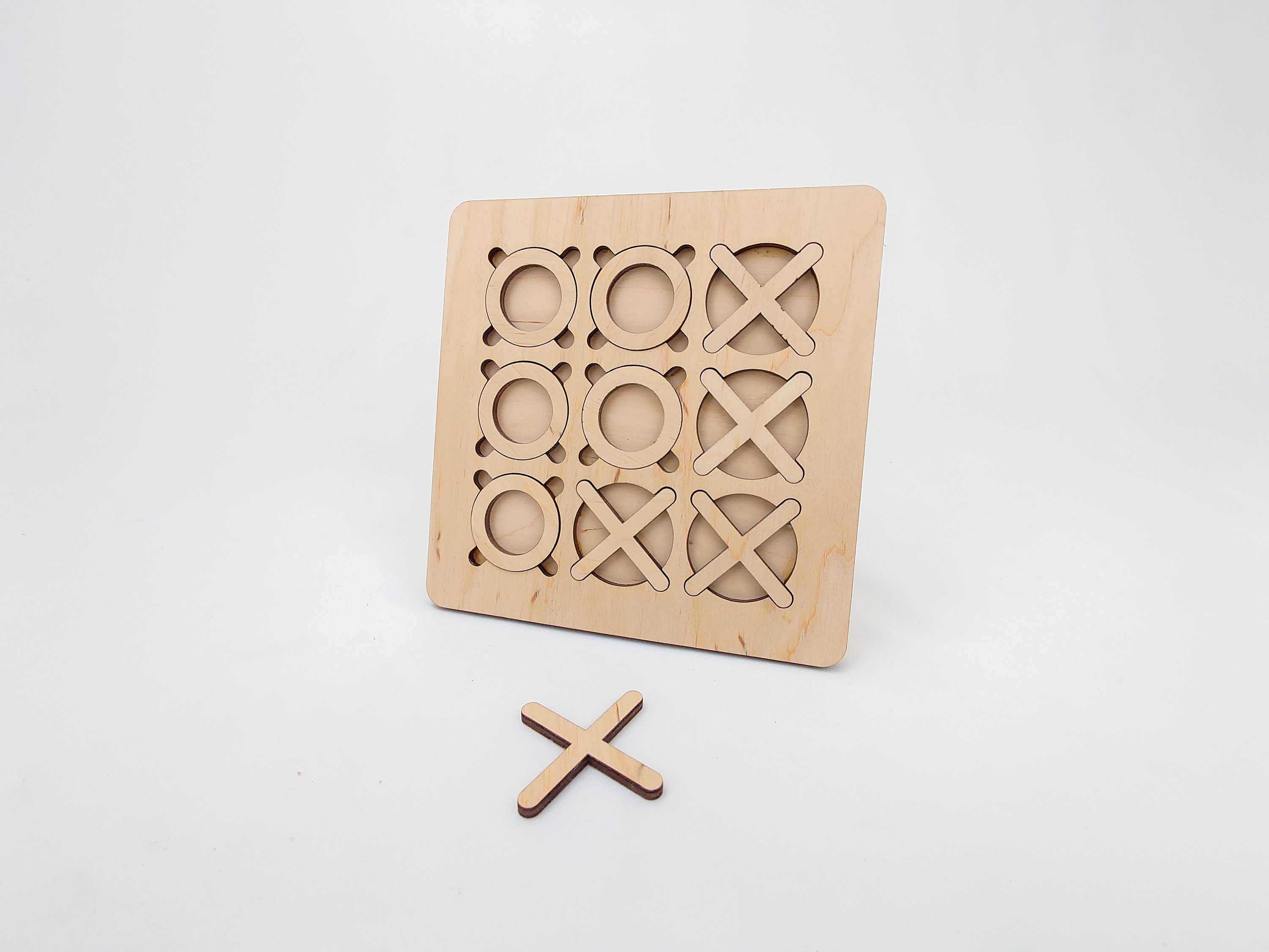 Tic Tac Brain Teaser Puzzle Game for Coffee Tables, Family Rooms, Gift ...