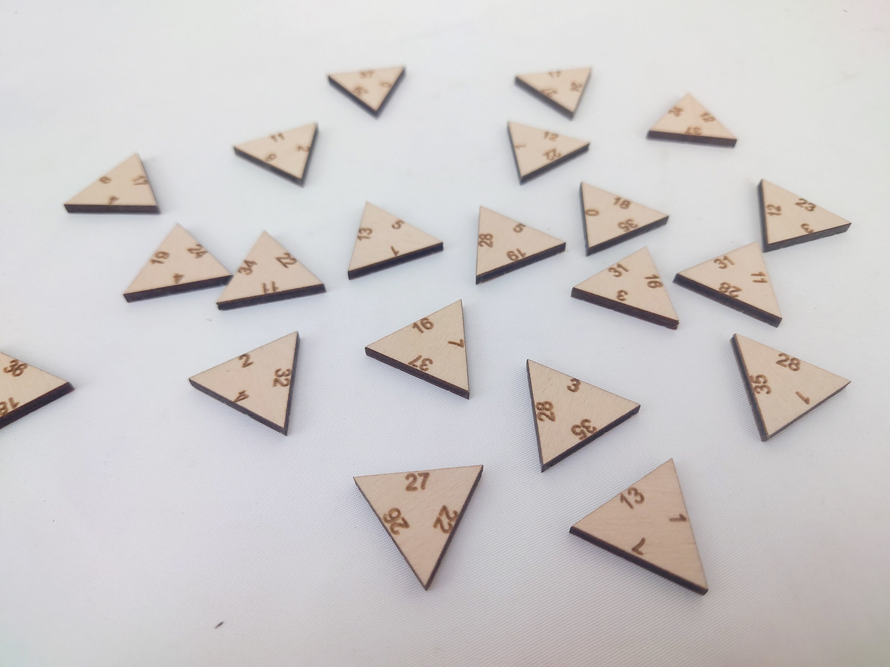 Number Triangle Puzzle /wooden Brainteaser for Adults and Teenagers - Etsy