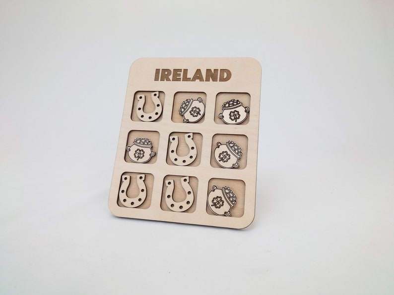 Tic Tac Brain Teaser Puzzle Game for Coffee Tables Family - Etsy