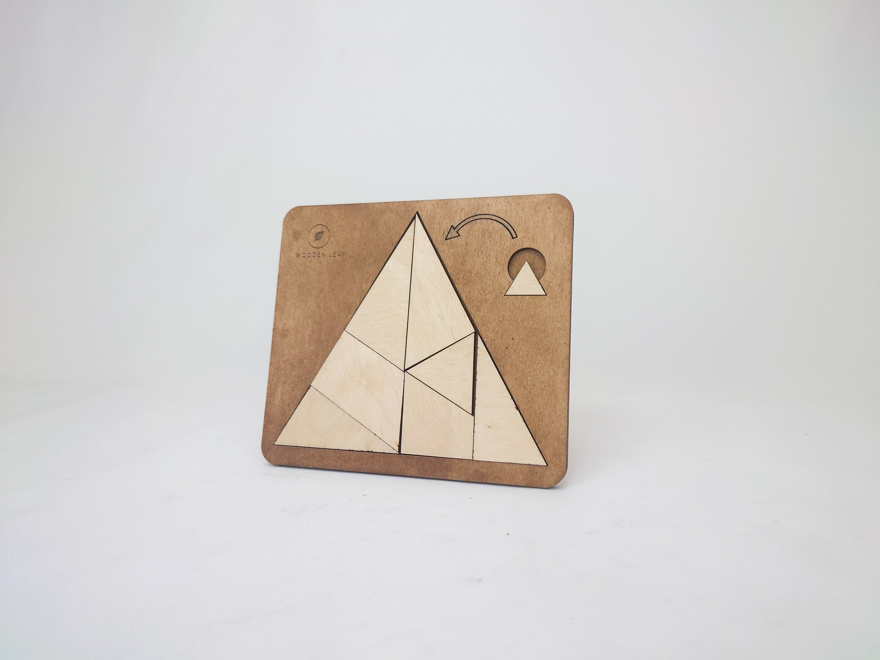 Triangle Puzzle Brain Teaser - Etsy