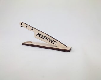 Restaurant Reserved Table Signs, Reserved Signs for Wedding Ceremony ...