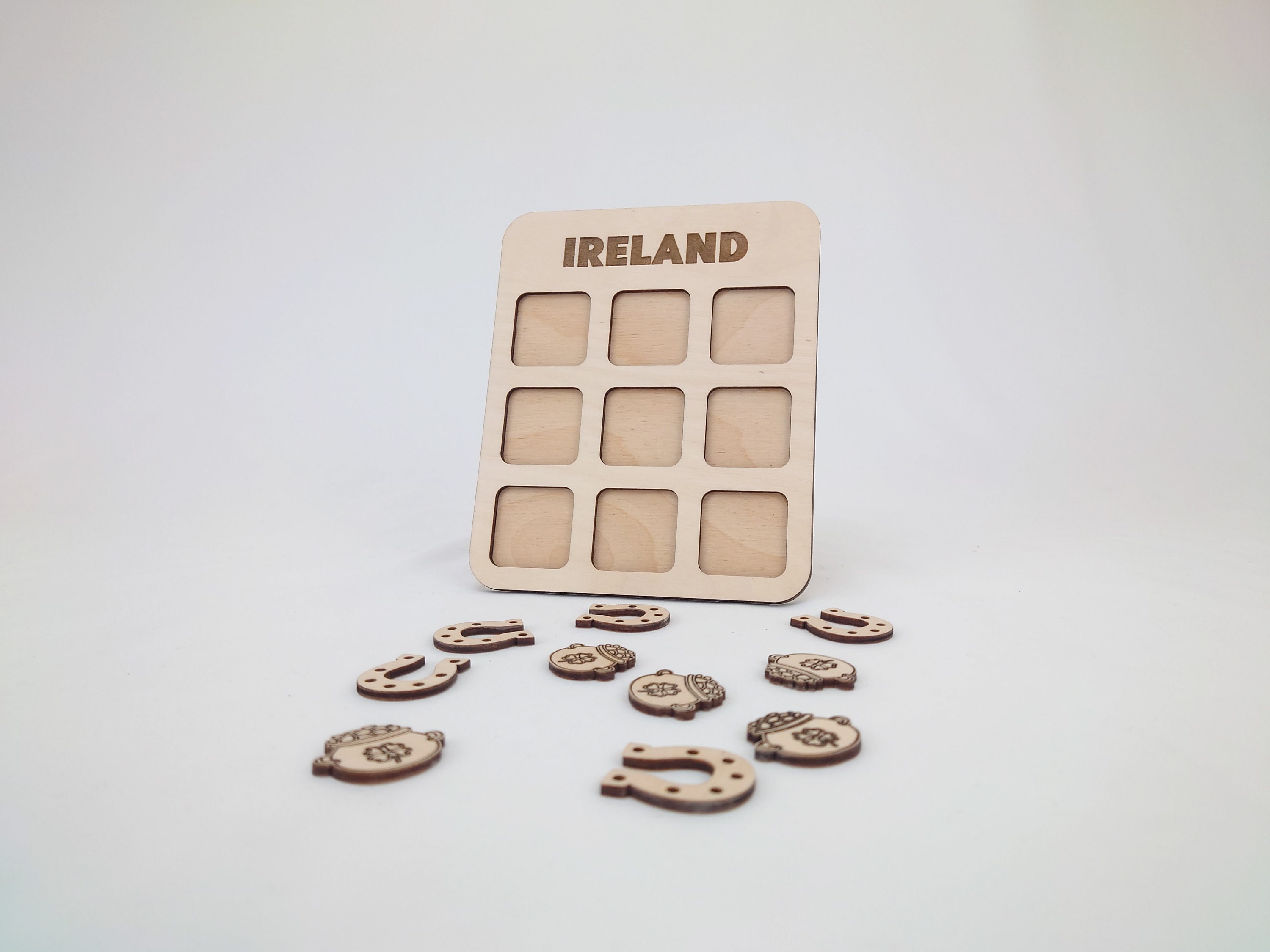 Tic Tac Brain Teaser Puzzle Game for Coffee Tables, Family Rooms, Gift ...