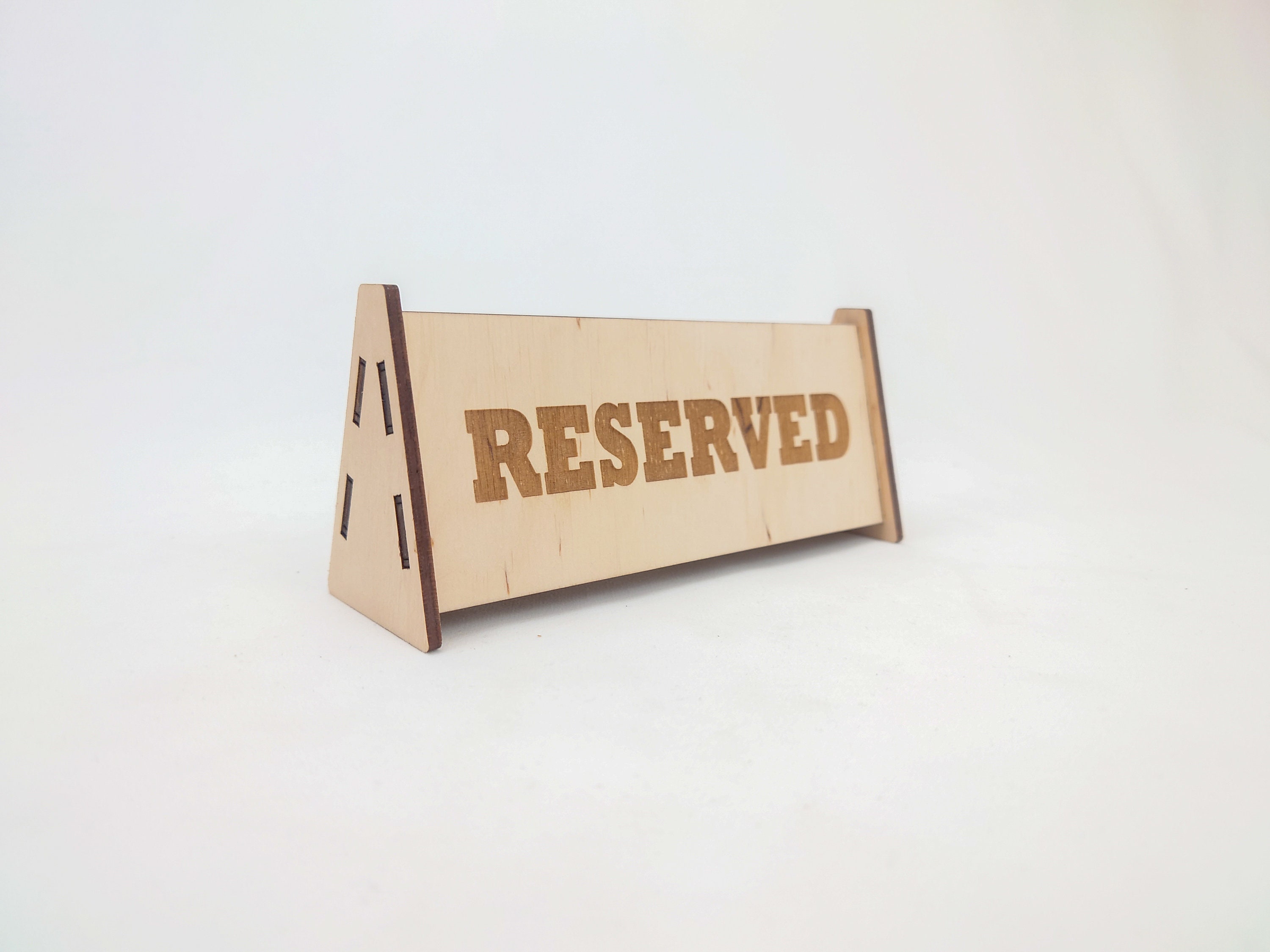 Restaurant Reserved Table Signs, Reserved Signs for Wedding Ceremony ...