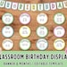 Birthday Display | Editable Birthday Chart | Classroom Printables ...