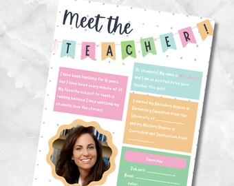 Back to School BINGO Getting to Know You Game Six - Etsy