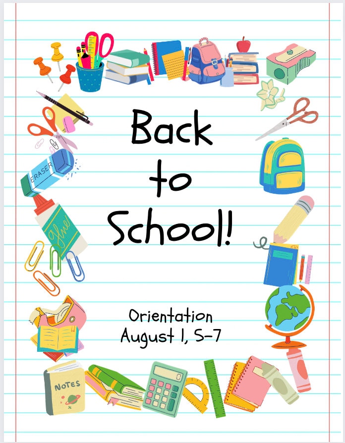 Back to School Template *digital Access* - Etsy