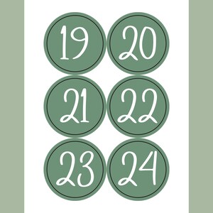 Editable Student Desk Numbers Printable - Etsy