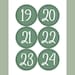 Editable Student Desk Numbers Printable - Etsy