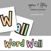 Classroom Word Wall Display | Word Wall | Editable Classroom Templates ...