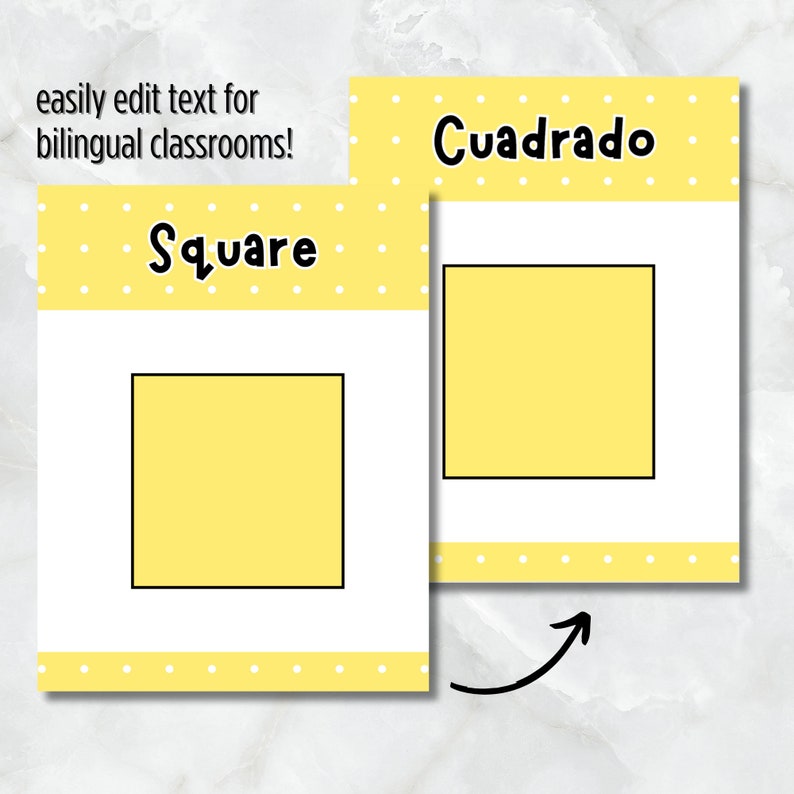 2D and 3D Shape Posters Classroom Decor Classroom Printables Editable ...