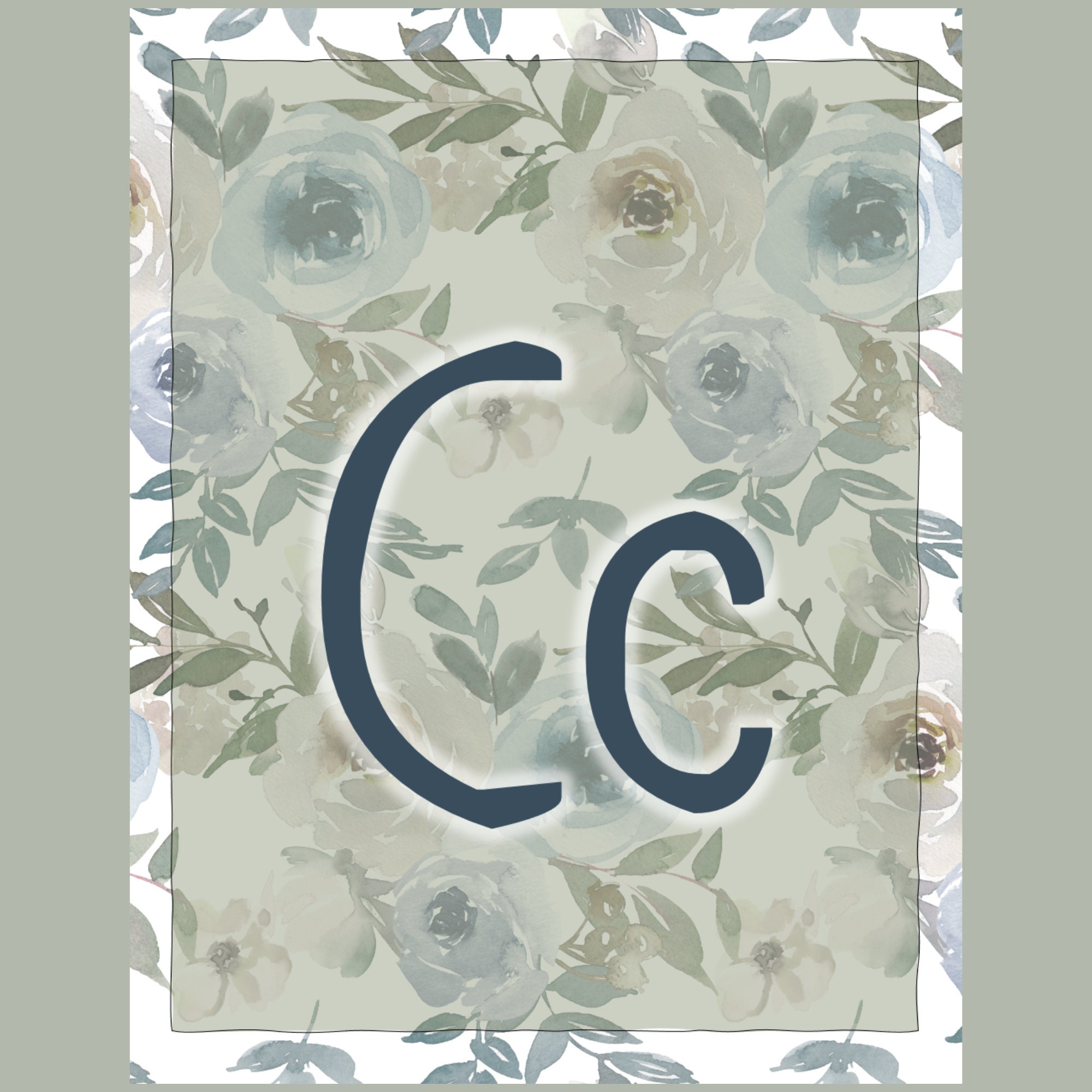 Classroom Alphabet Posters | Printable | Eucalyptus | Botanical ...