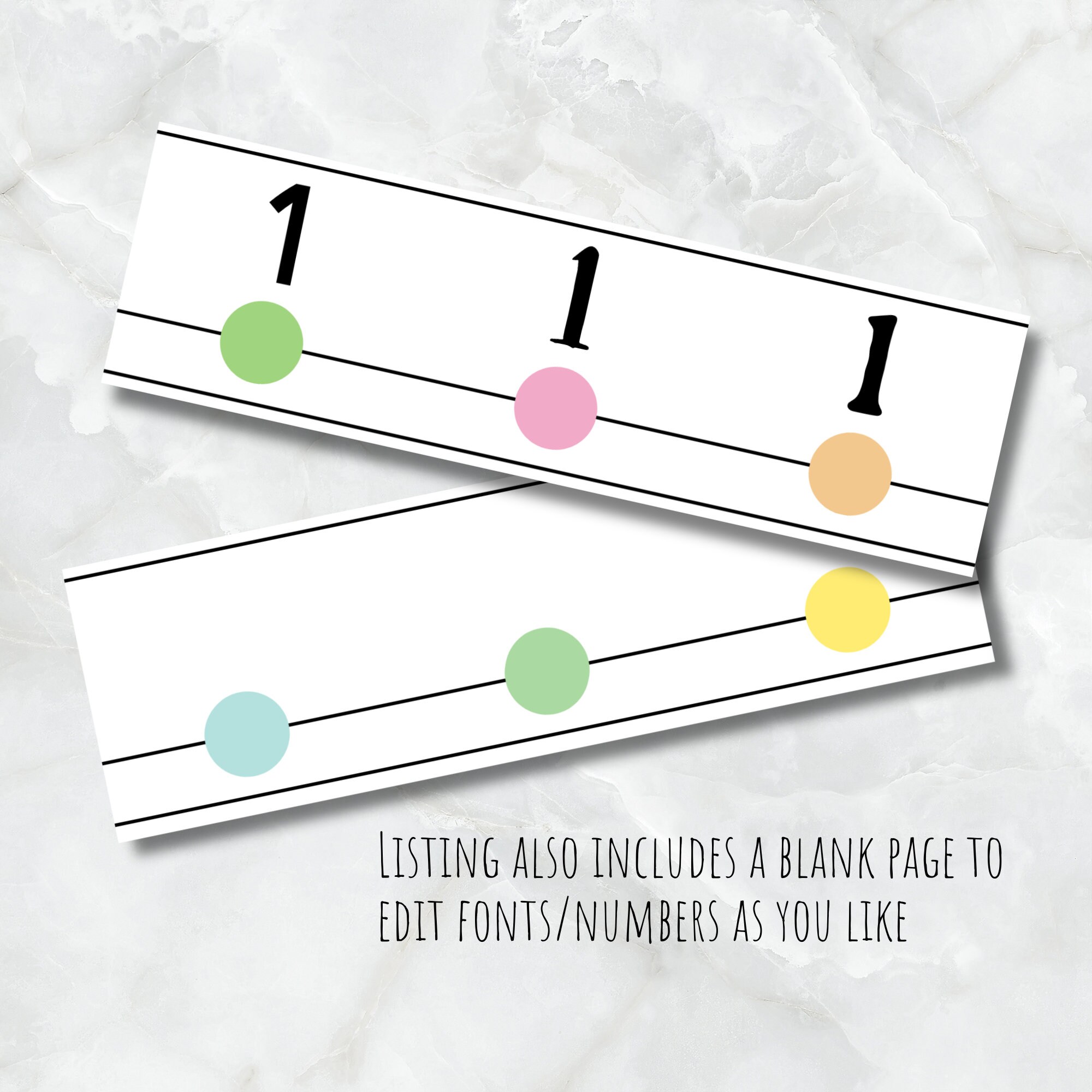 Number Line Posters | Skip Counting Posters | Classroom Decor ...