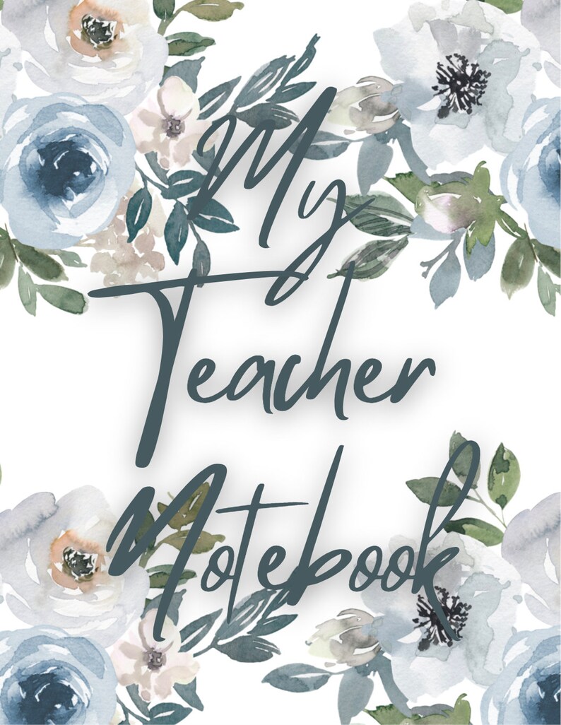Editable Teacher Binder Covers - Etsy