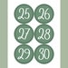 Editable Student Desk Numbers Printable - Etsy
