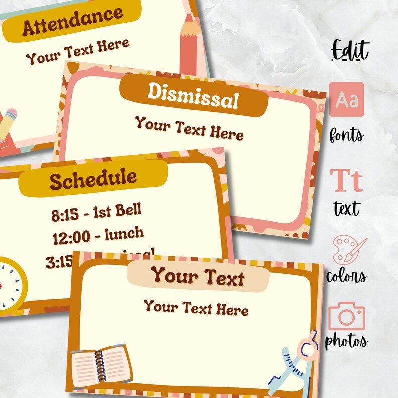 Back to School Slideshow | Meet the Teacher | Open House | Elementary ...