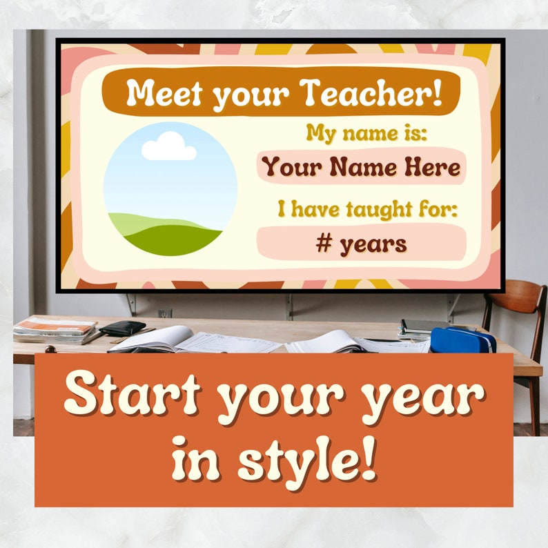 Back to School Slideshow | Meet the Teacher | Open House | Elementary ...