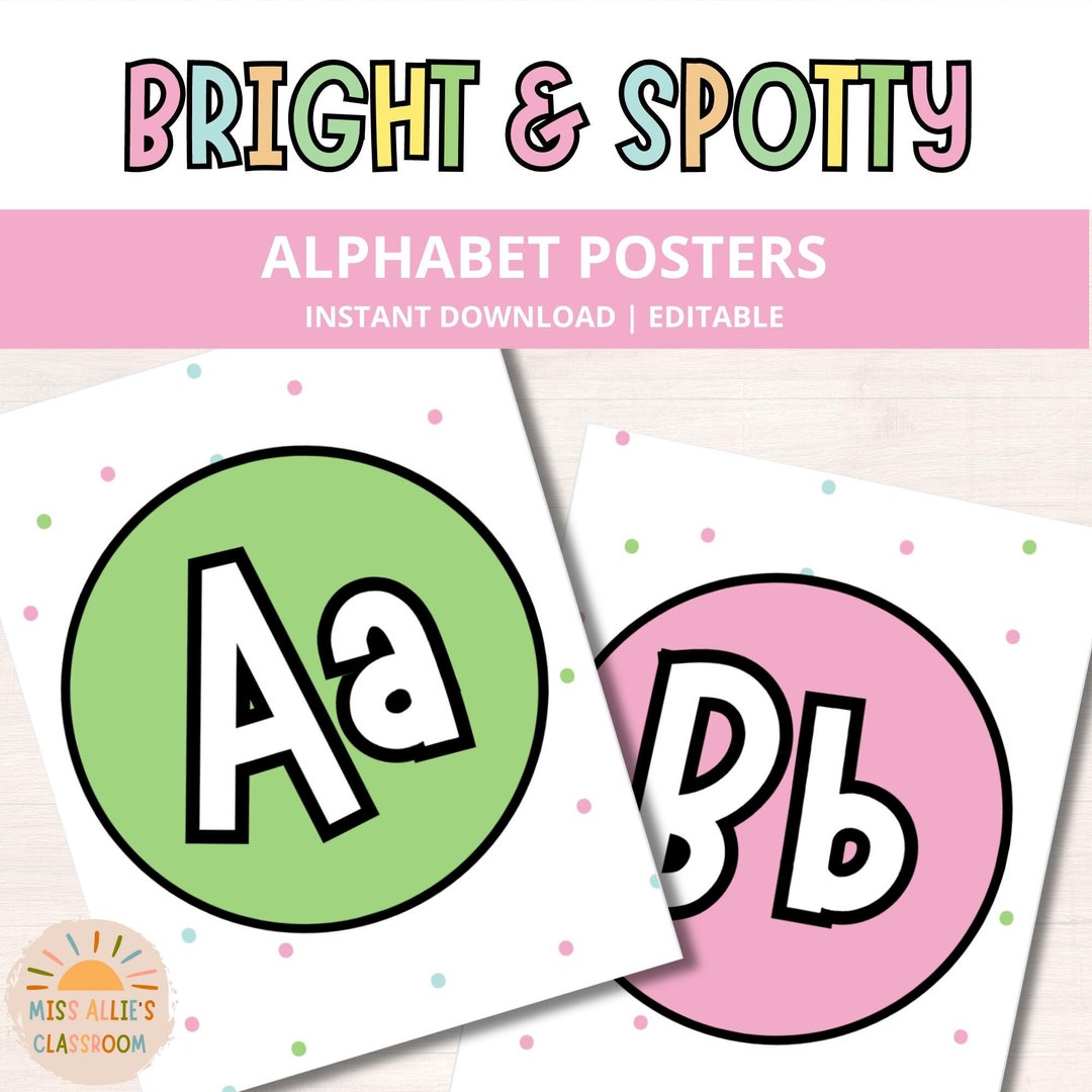 Classroom Alphabet Posters | Alphabet Posters | Alphabet Animal Posters ...