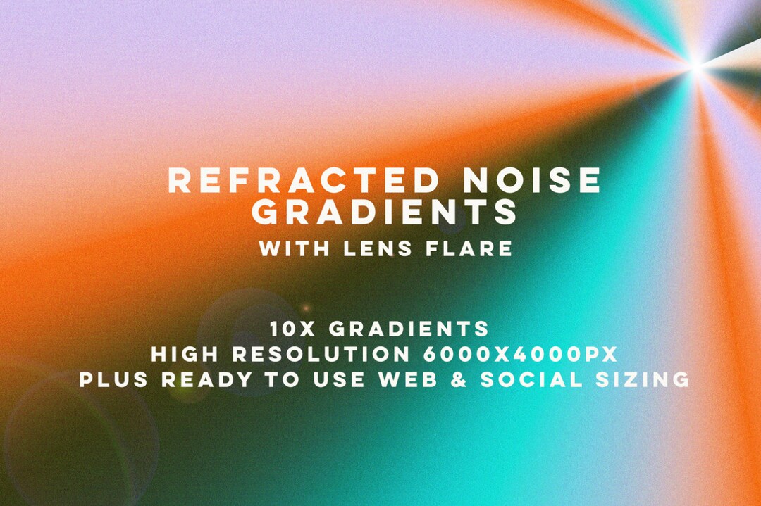 10 DIGITAL GRADIENT BACKGROUNDS / High Resolution Plus Ready to Use ...