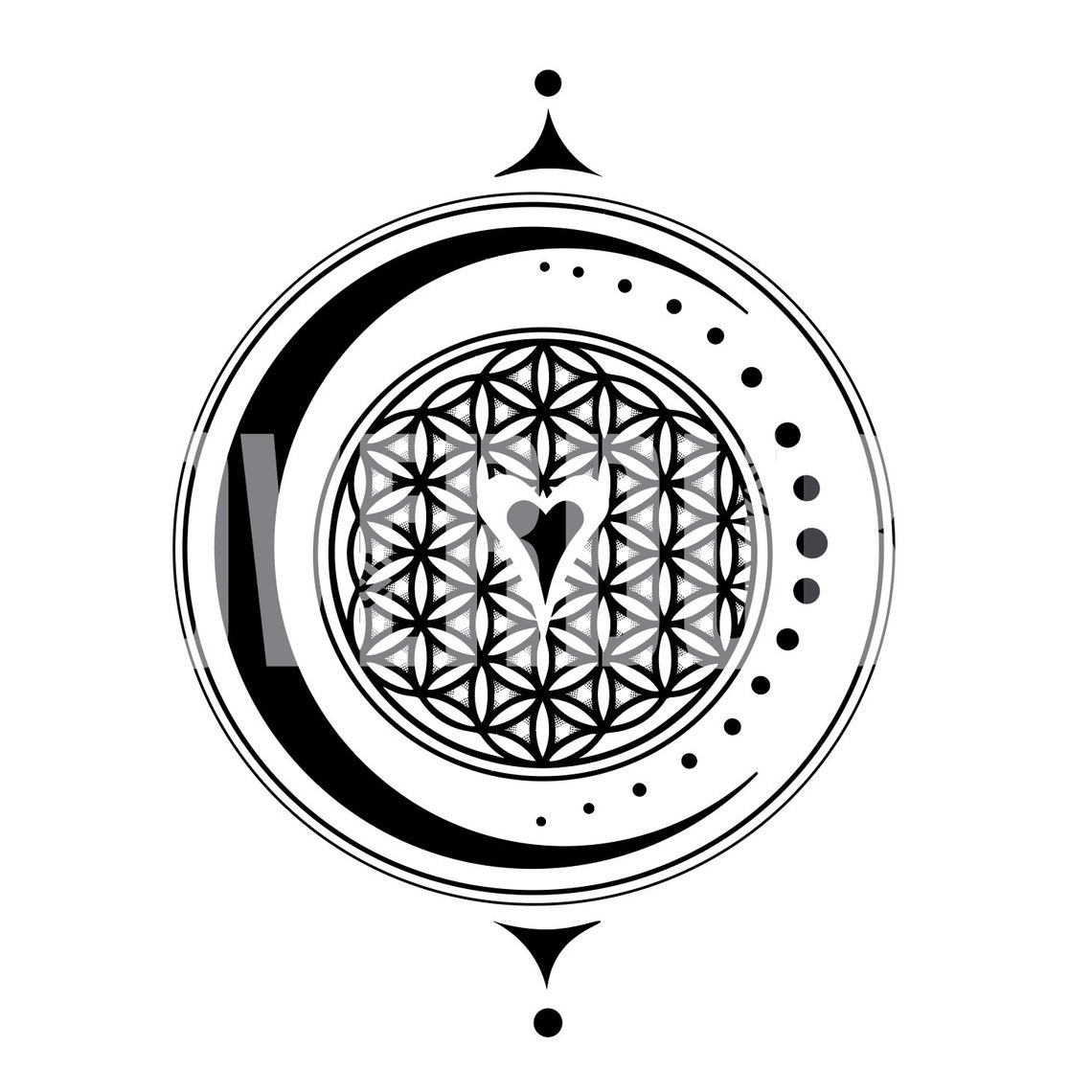 SACRED GEOMETRY VECTOR / Pack of 6 / Vector Graphic / Digital Download ...
