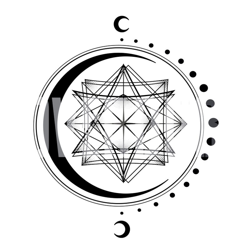 SACRED GEOMETRY VECTOR / Pack of 6 / Vector Graphic / Digital Download ...