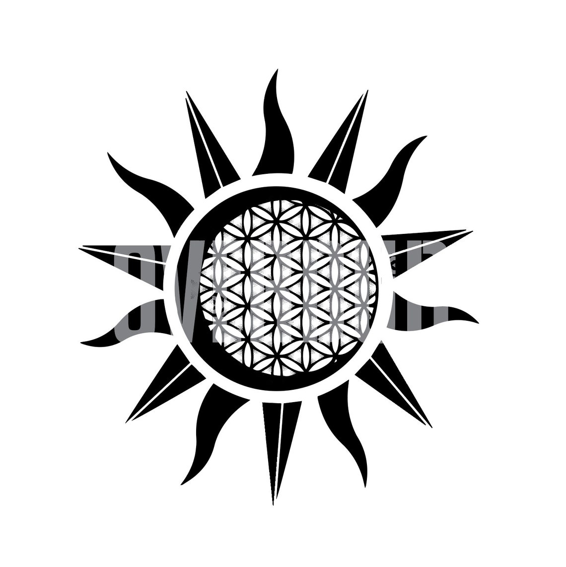 SACRED GEOMETRY VECTOR / Pack of 6 / Vector Graphic / Digital Download ...